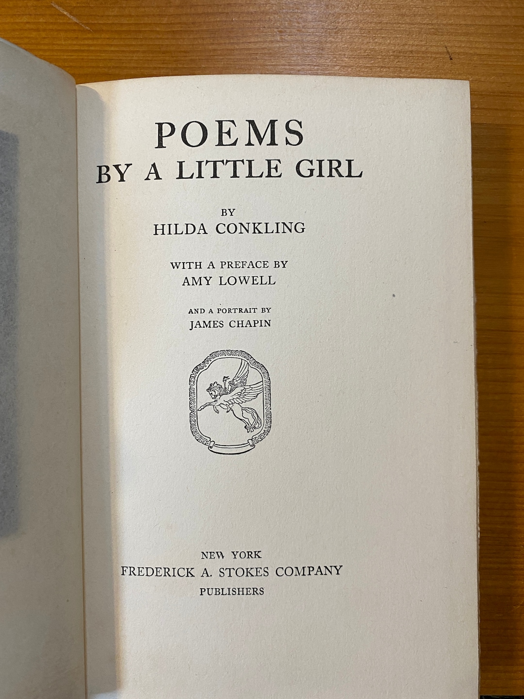 Poems by A Little Girl - Hilda Conkling - Stokes - 1920 - Etsy