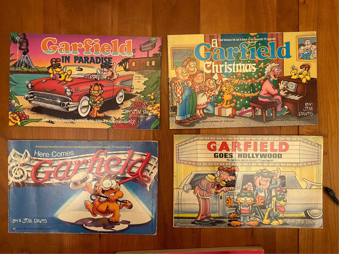 Garfield by Jim Davis Assorted Titles - Etsy