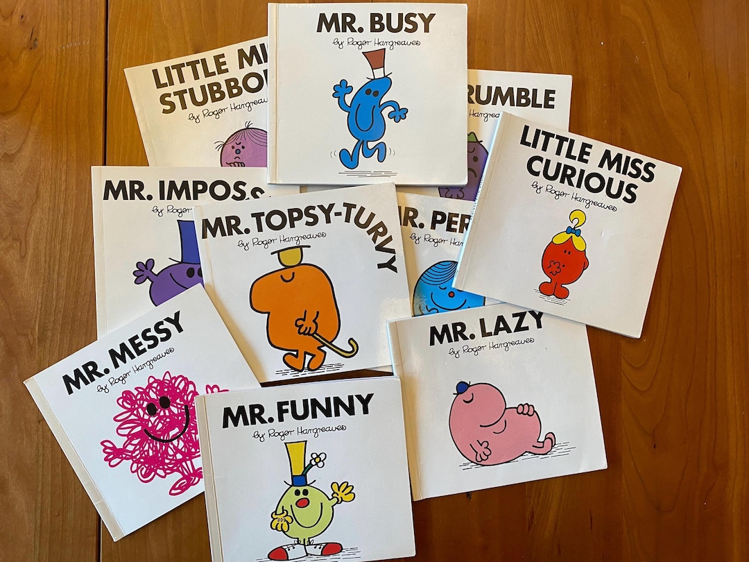 Little Miss - Mister Mr Books by Roger Hargreaves - Assorted Titles - Etsy