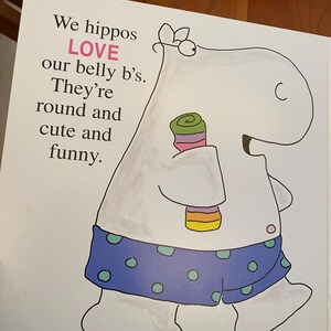 The Belly Button Book by Sandra Boynton - Workman 2005 - Etsy