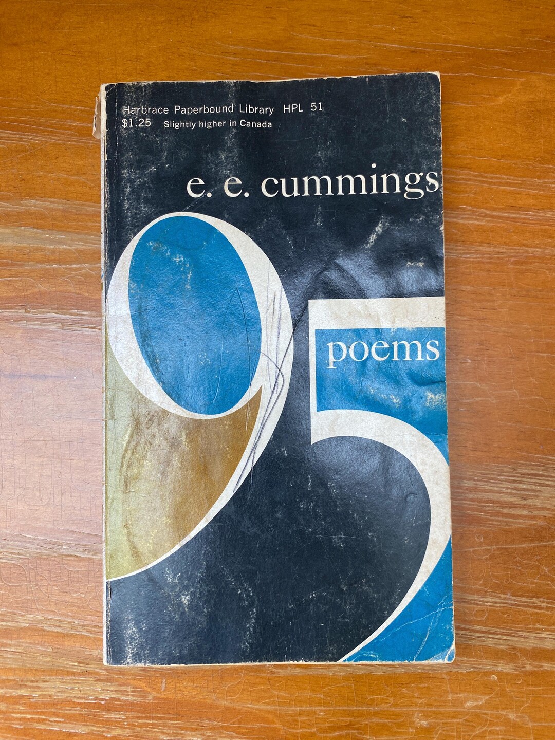 95 Poems by E.E. Cummings - 1958 Harbrace Paperback - Etsy