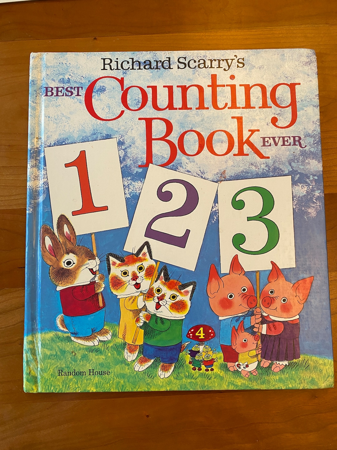 Richard Scarry’s Counting Book Ever - Random House/ Golden Books -1975 ...
