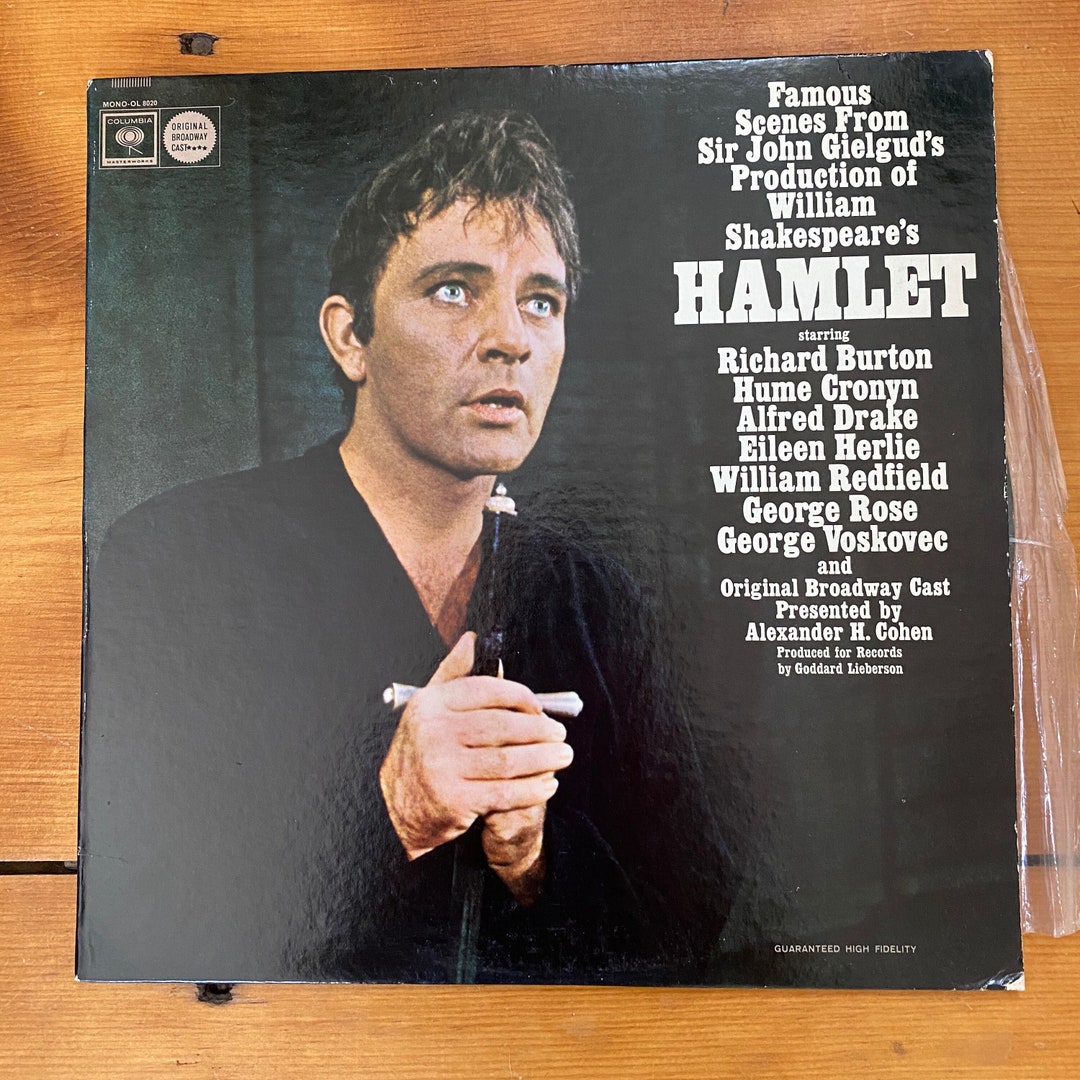 Famous Scenes From Hamlet - Original Broadway Cast - Vinyl LP - MONO - Etsy