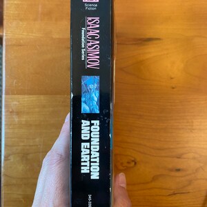 Foundation and Earth by Isaac Asimov - 1987 Delrey Mass Market - Etsy
