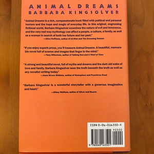 Animal Dreams by Barbara Kingsolver - Harper Collins First Edition ...