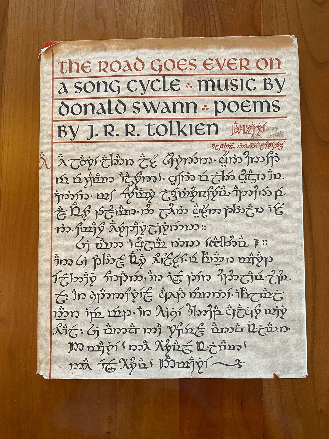 The Road Goes Ever on A Song Cycle - Poems by J.R.R. Tolkien - Music by ...