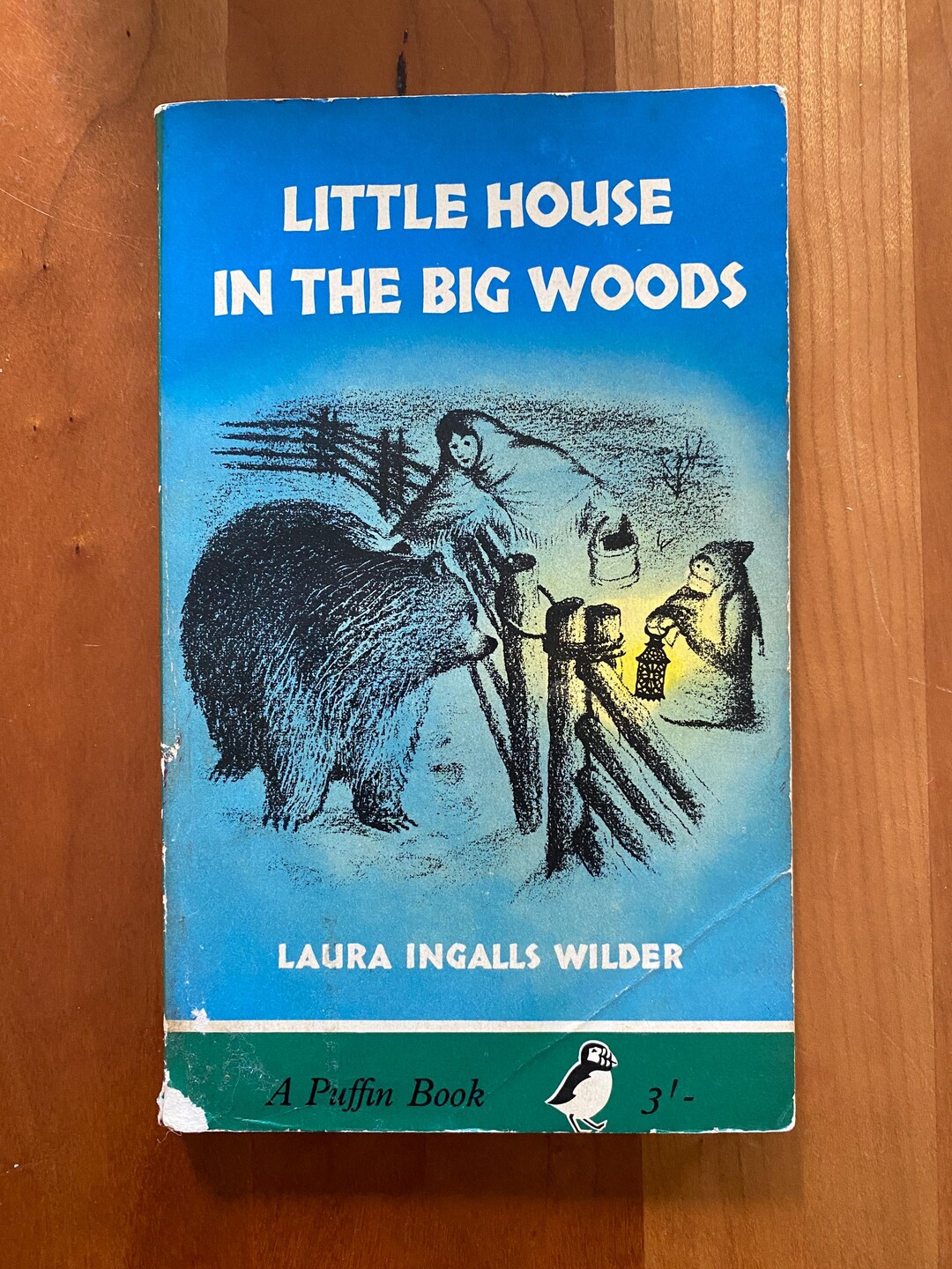 Little House in the Big Woods by Laura Ingalls Wilder - 1963 Puffin UK ...