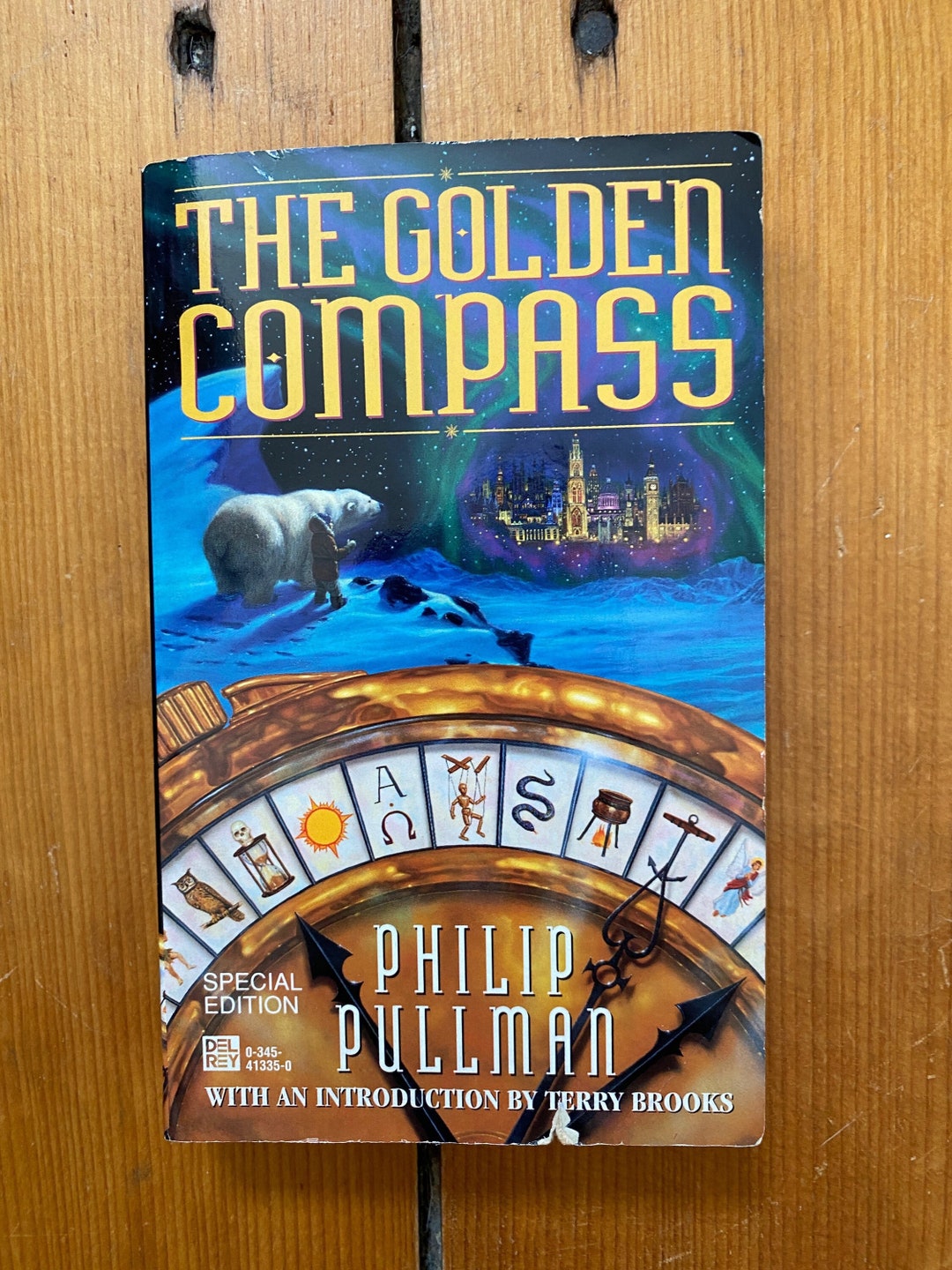 The Golden Compass by Philip Pullman - 1997 Ballantine/del Rey - Etsy