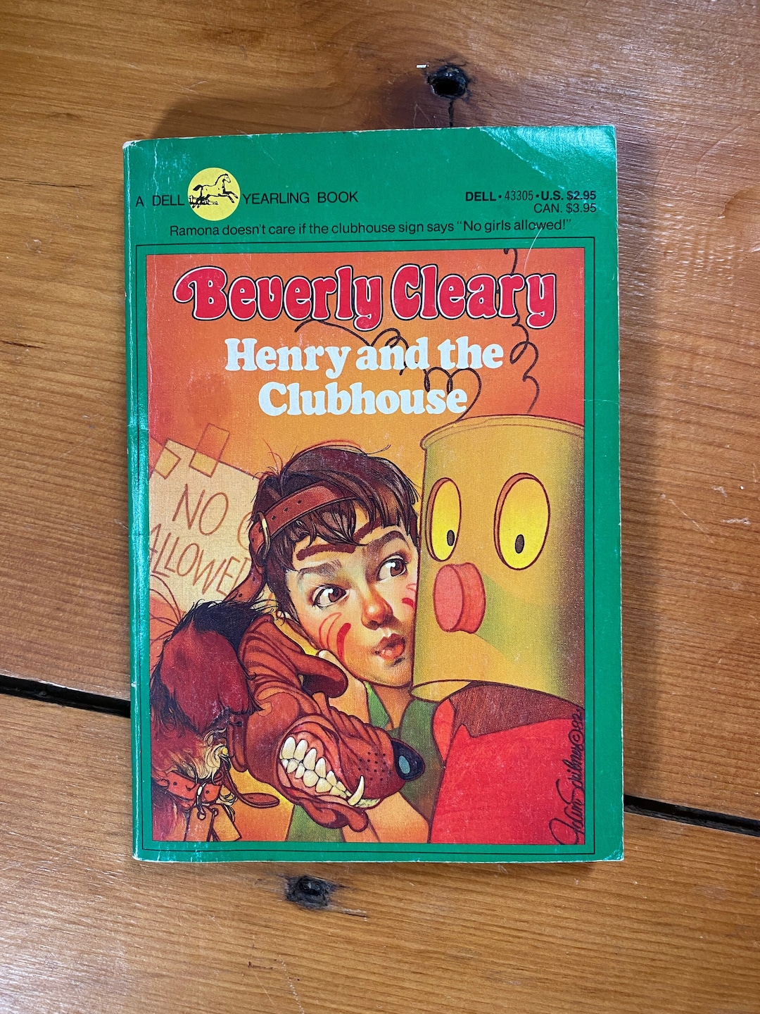 Henry and the Clubhouse by Beverly Cleary - 1979 Paperback Book - Etsy
