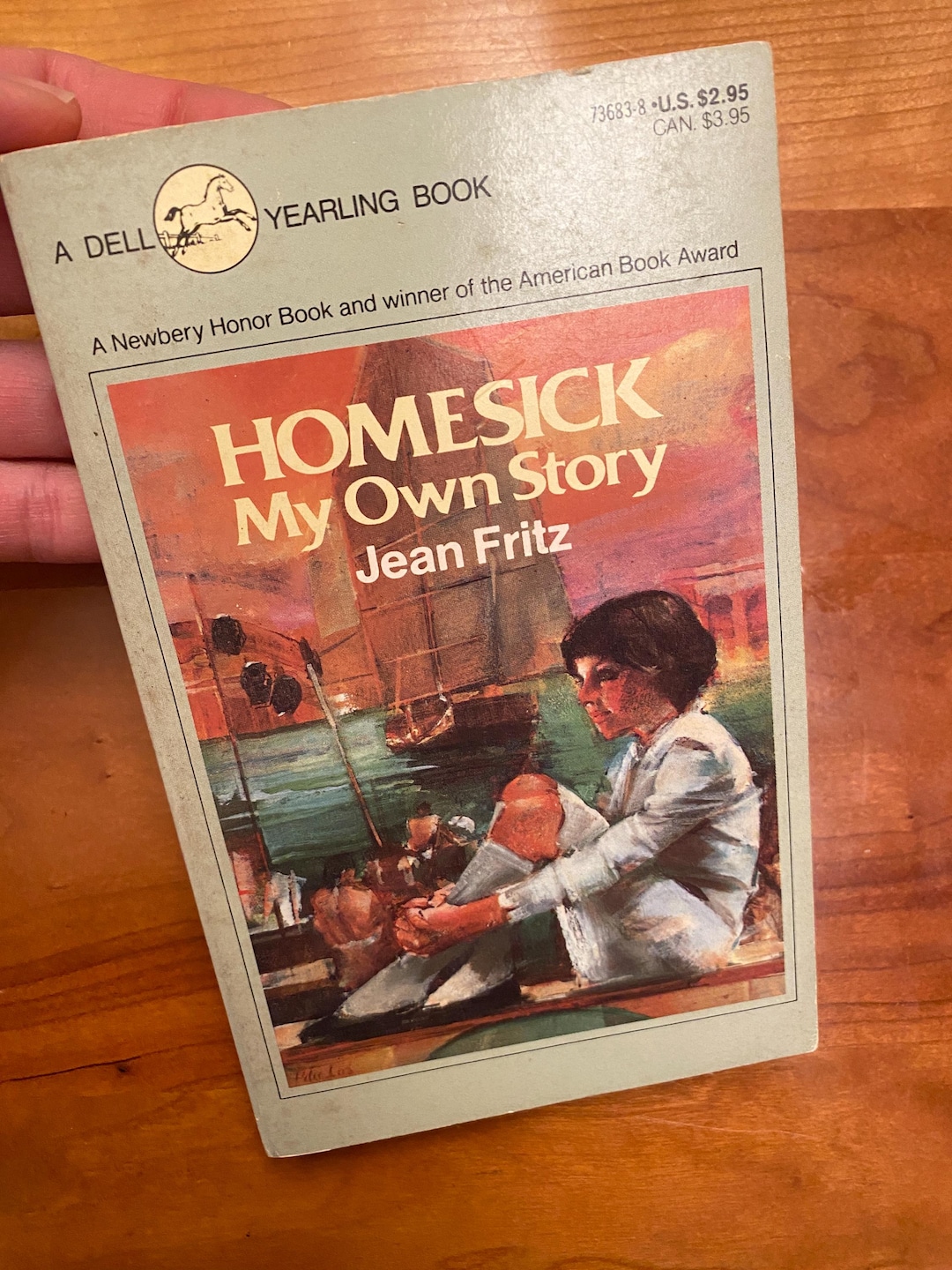 Homesick - My Own Story by Jean Fritz - 1987 Dell Yearling - Etsy