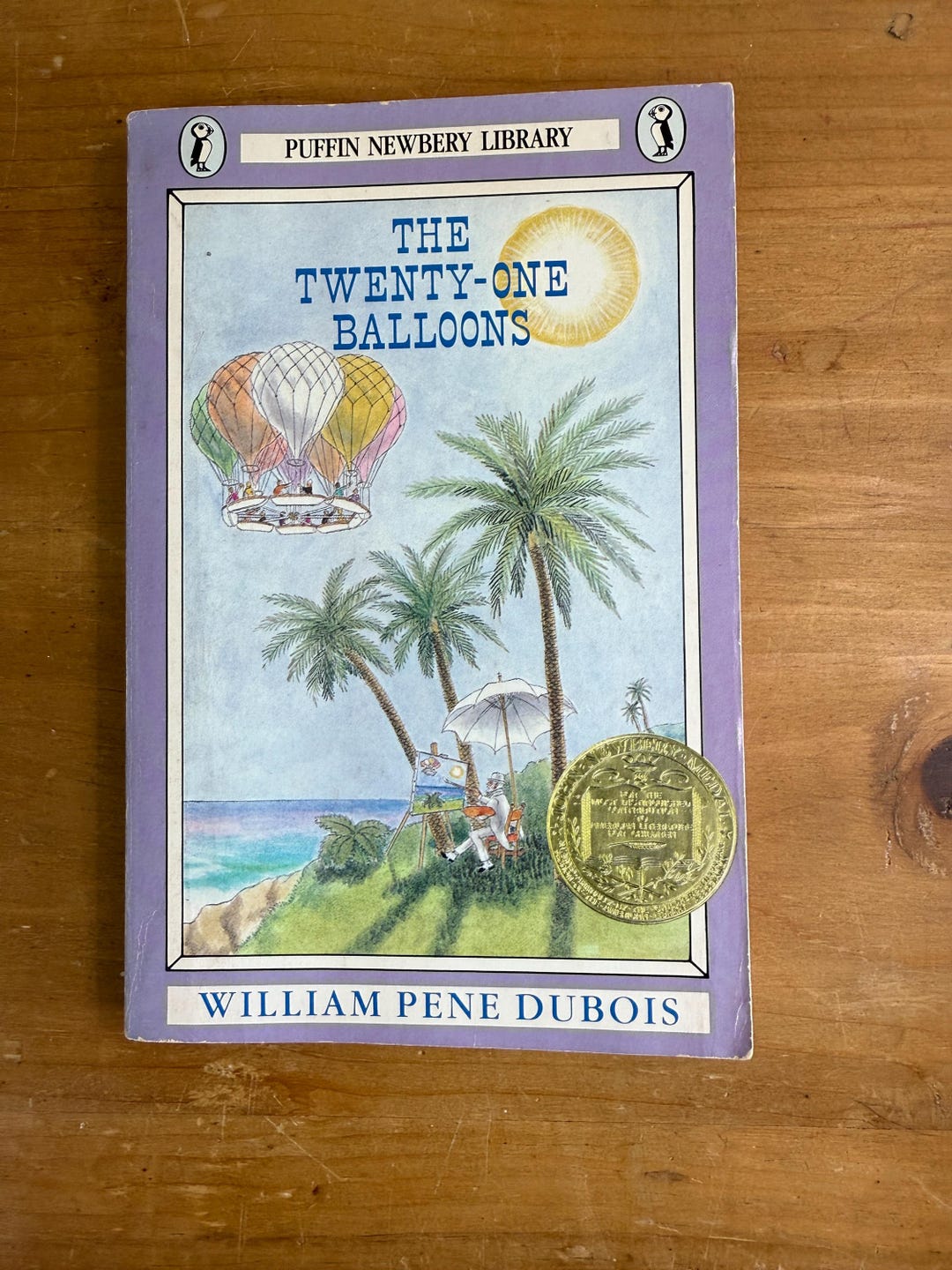The Twenty-one Balloons by William Pene Dubois - Puffin Classics 1975 ...