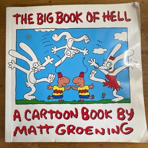The Big Book of Hell by Matt Groening - 1990 Pantheon - Etsy