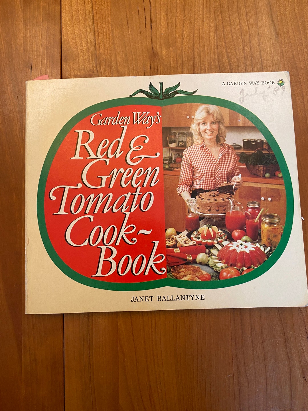 Garden Way's Red & Green Tomato Cookbook by Janet Ballantyne - 1983 - Etsy
