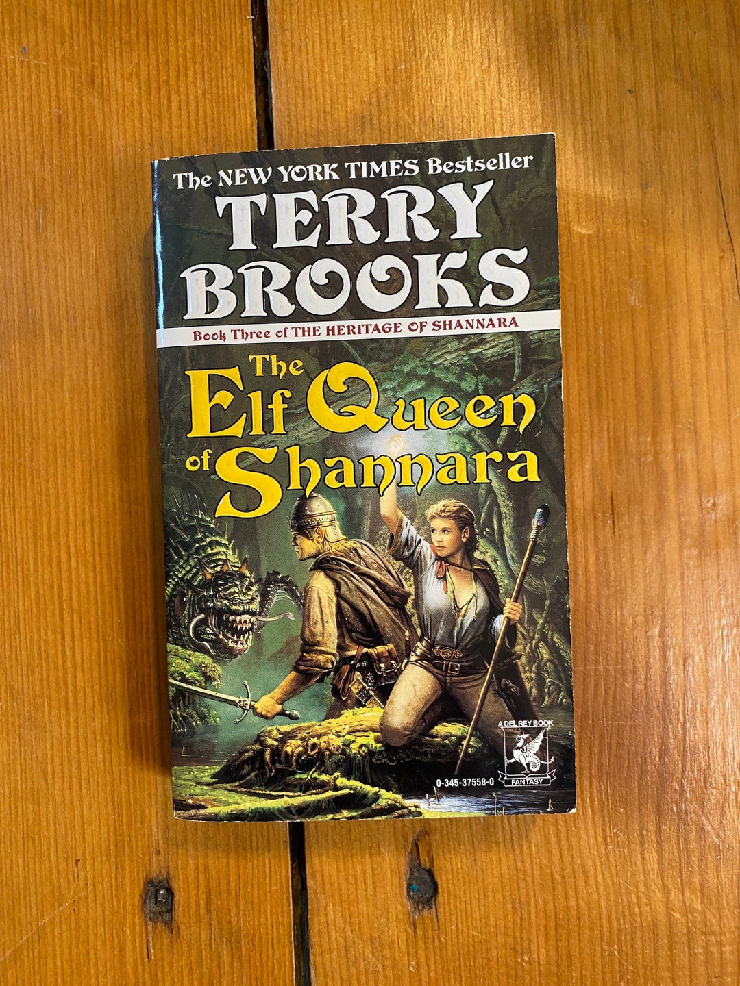 The Elf Queen of Shannara by Terry Brooks - Book Three of the Heritage of Shannara - Mass Market ...