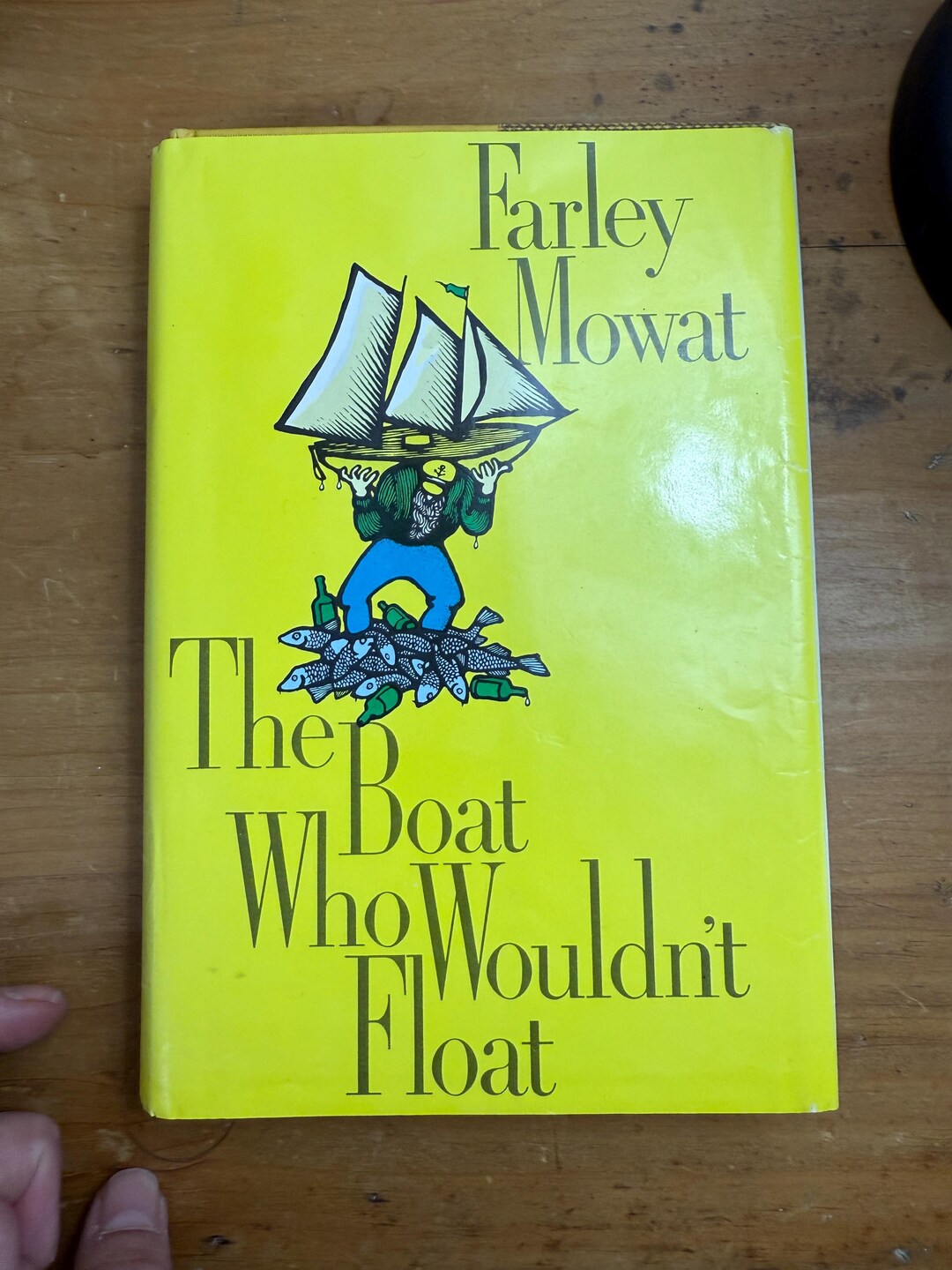 The Boat Who Wouldn't Float by Farley Mowat - 1970 Atlantic Little ...