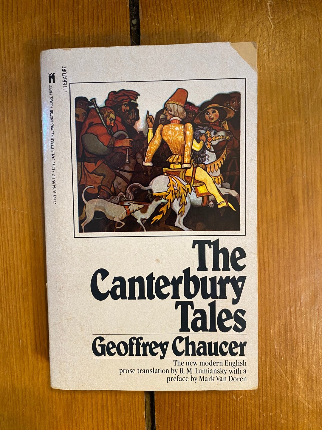 The Canterbury Tales by Geoffrey Chaucer - 1971 Pocket Book - Etsy