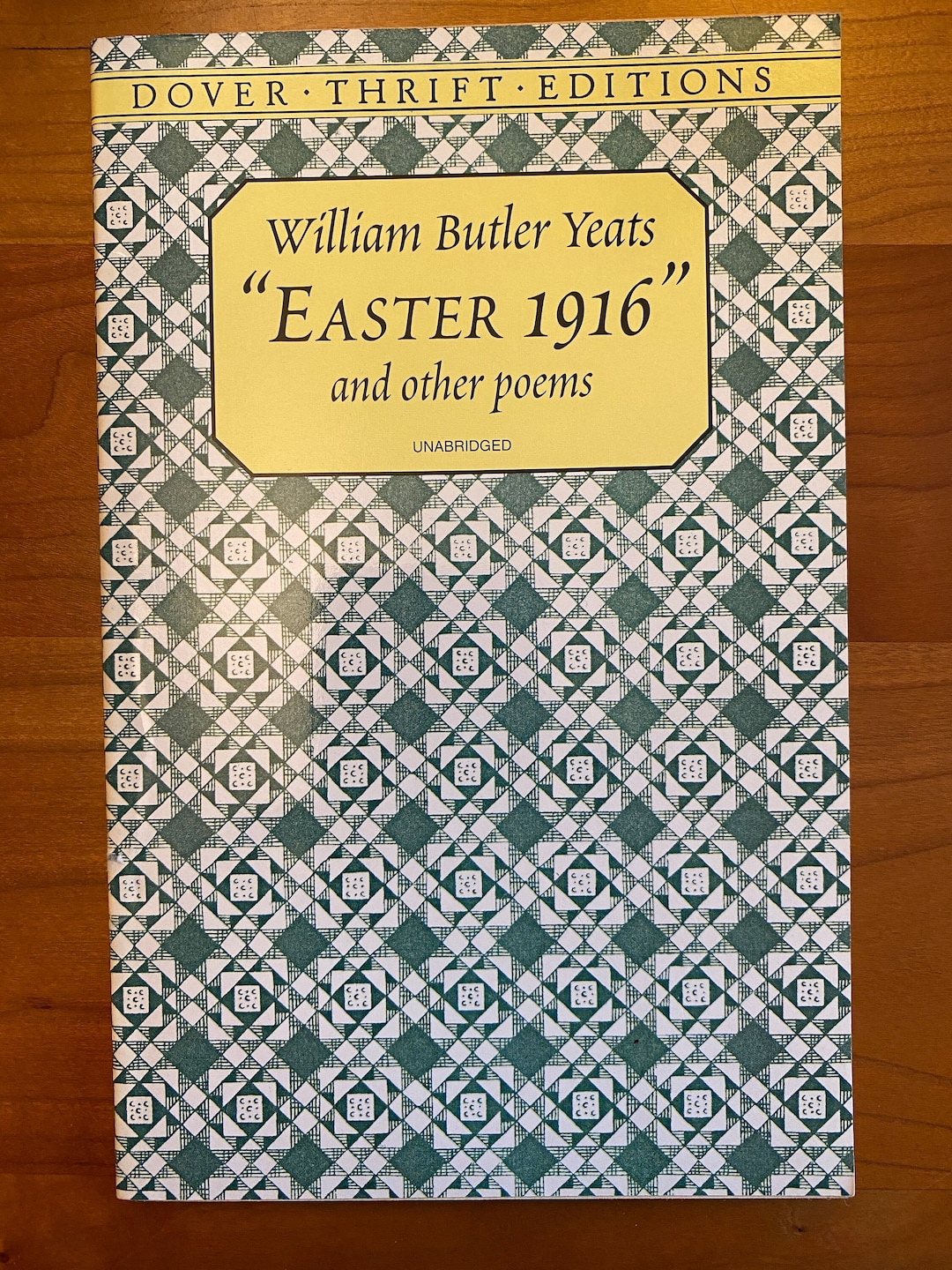 Easter 1916 and Other Poems by William Butler Yeats - Dover Thrift Edition 1997 - Etsy