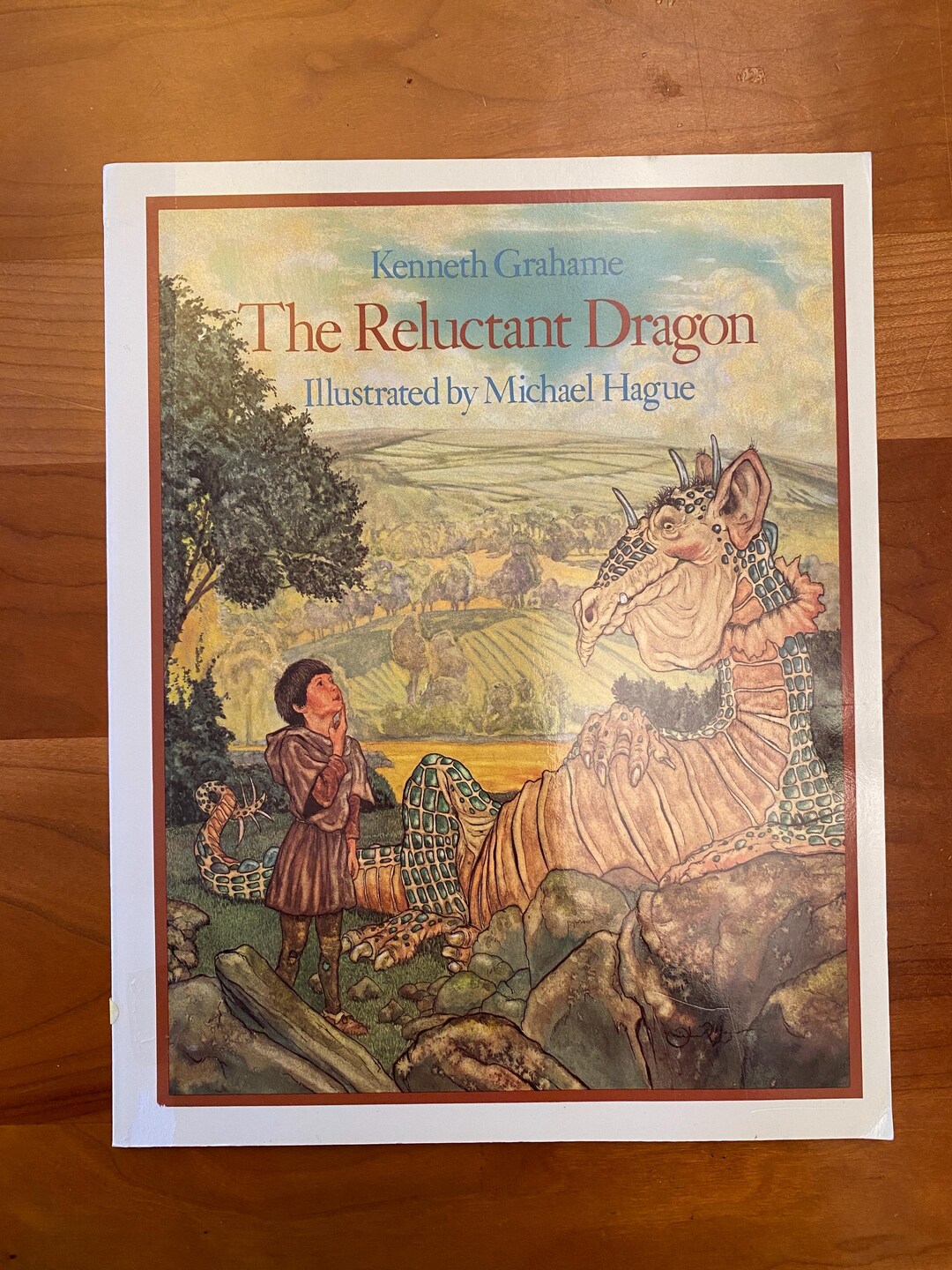 The Reluctant Dragon by Kenneth Grahame Illustrated by Michael Hague ...