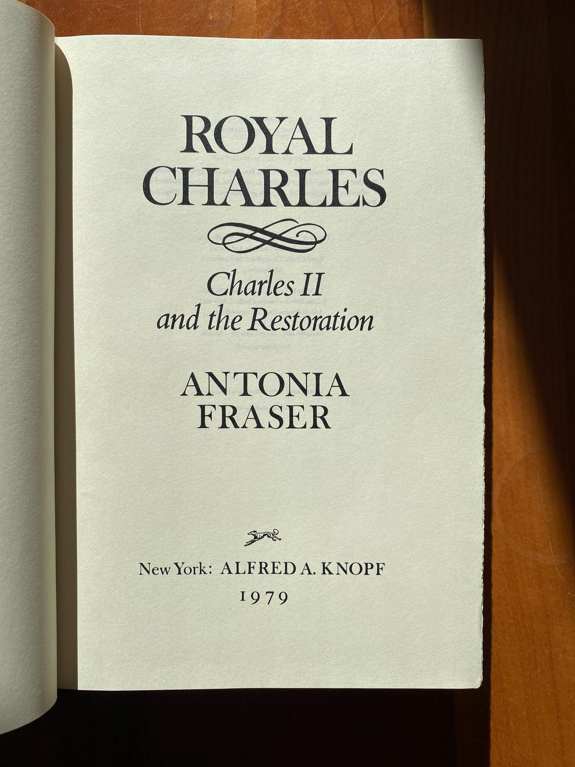 Royal Charles - Charles II and the Restoration by Antonia Fraser - 1979 ...