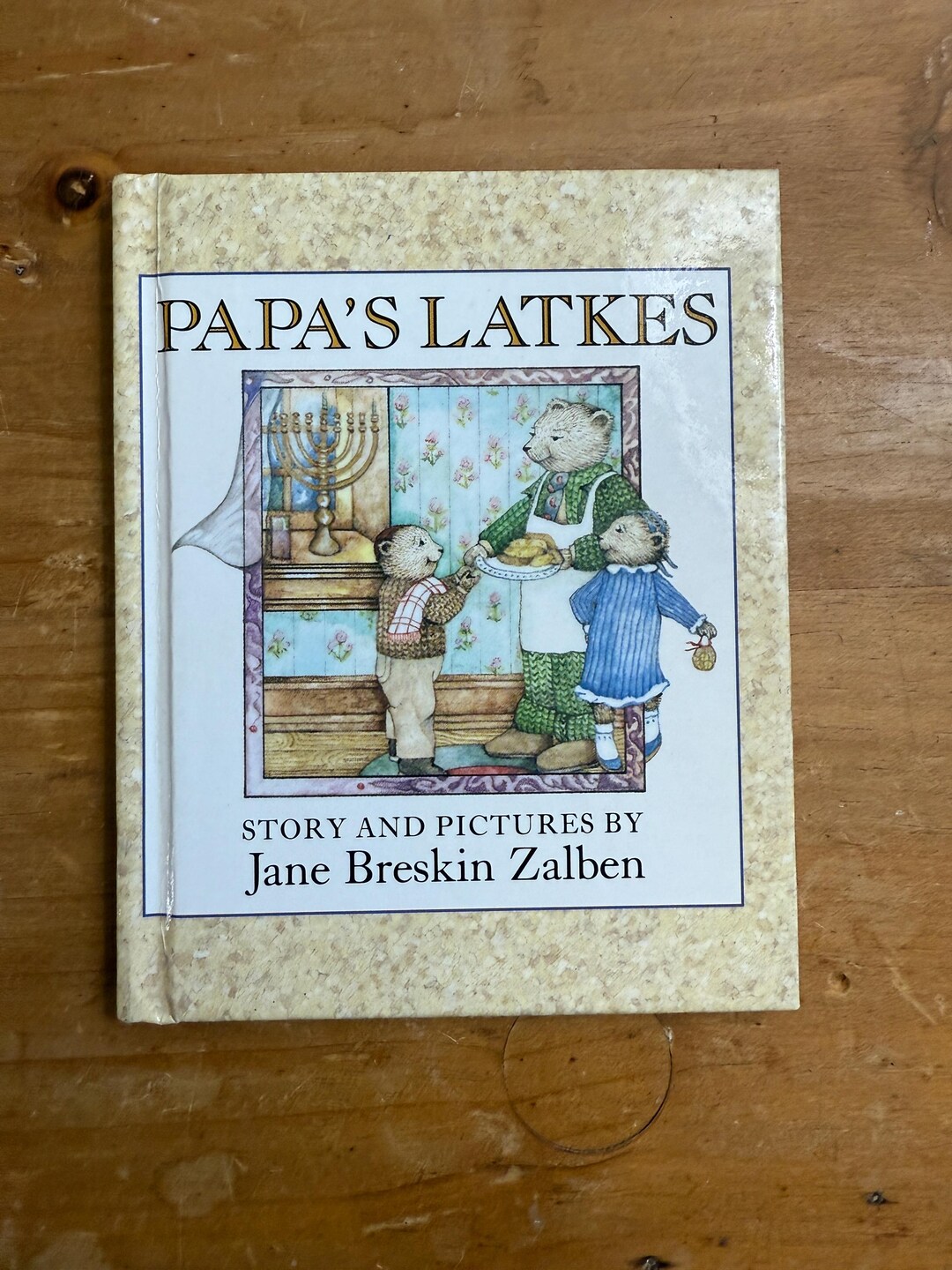 Papa's Latkes by Jane Breskin Zalben - 1994 Henry Holt - Etsy