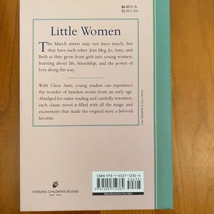 Little Women Retold From the Louisa May Alcott Original - Sterling ...