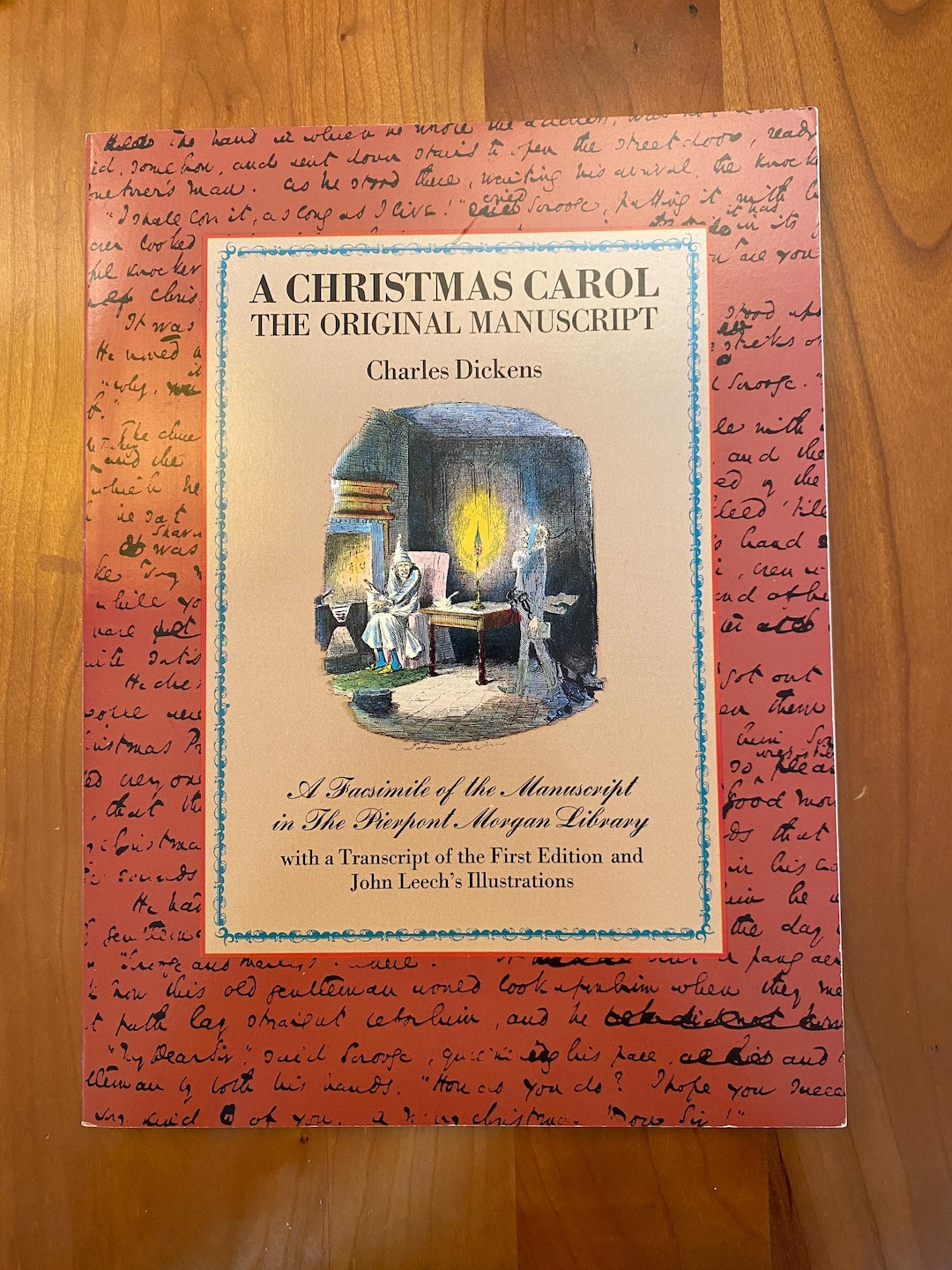 A Christmas Carol the Original Manuscript by Charles Dickens 1971 Dover ...