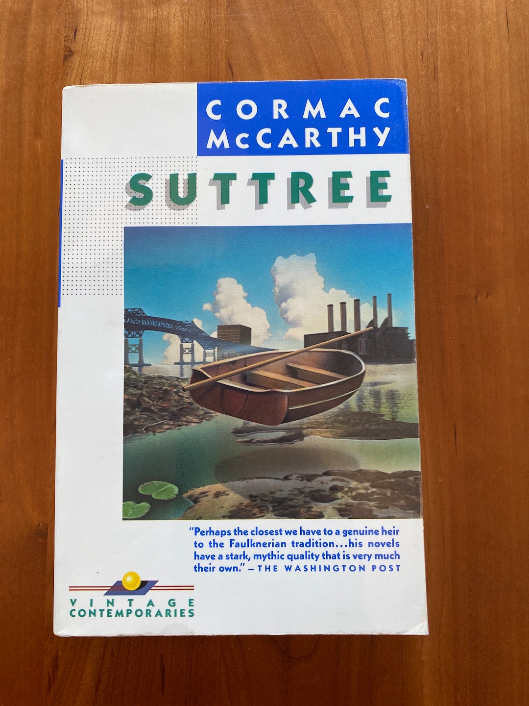 Suttree by Cormac Mccarthy 1986 Vintage Contemporaries Paperback First ...