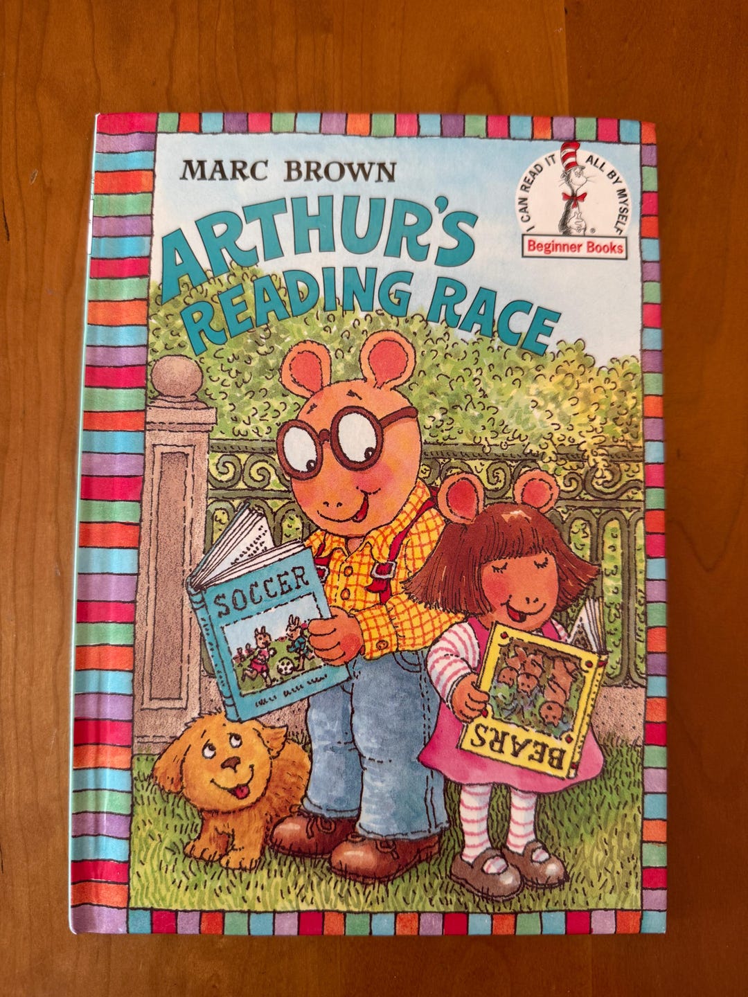Arthur's Reading Race by Marc Brown - 1996 Grolier - Beginner Books - Etsy