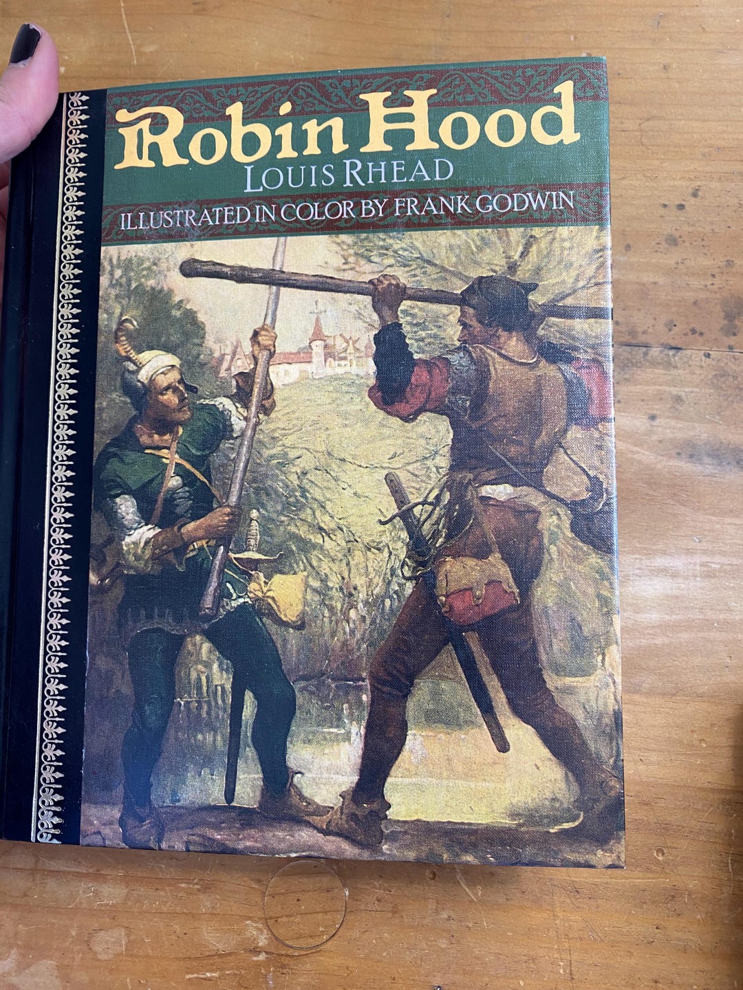 Robin Hood by Louis Rhead - 1988 Children's Classics - Illustrated by ...