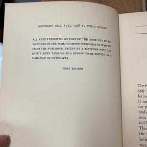 Not Under Forty by Willa Cather - 1936 Knopf First Edition - Ex-library ...