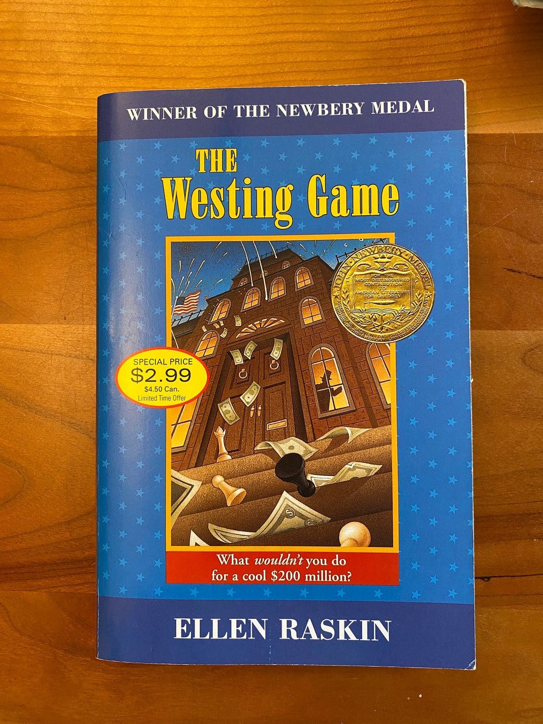 The Westing Game by Ellen Raskin Newbery Award Winner 2001 - Etsy