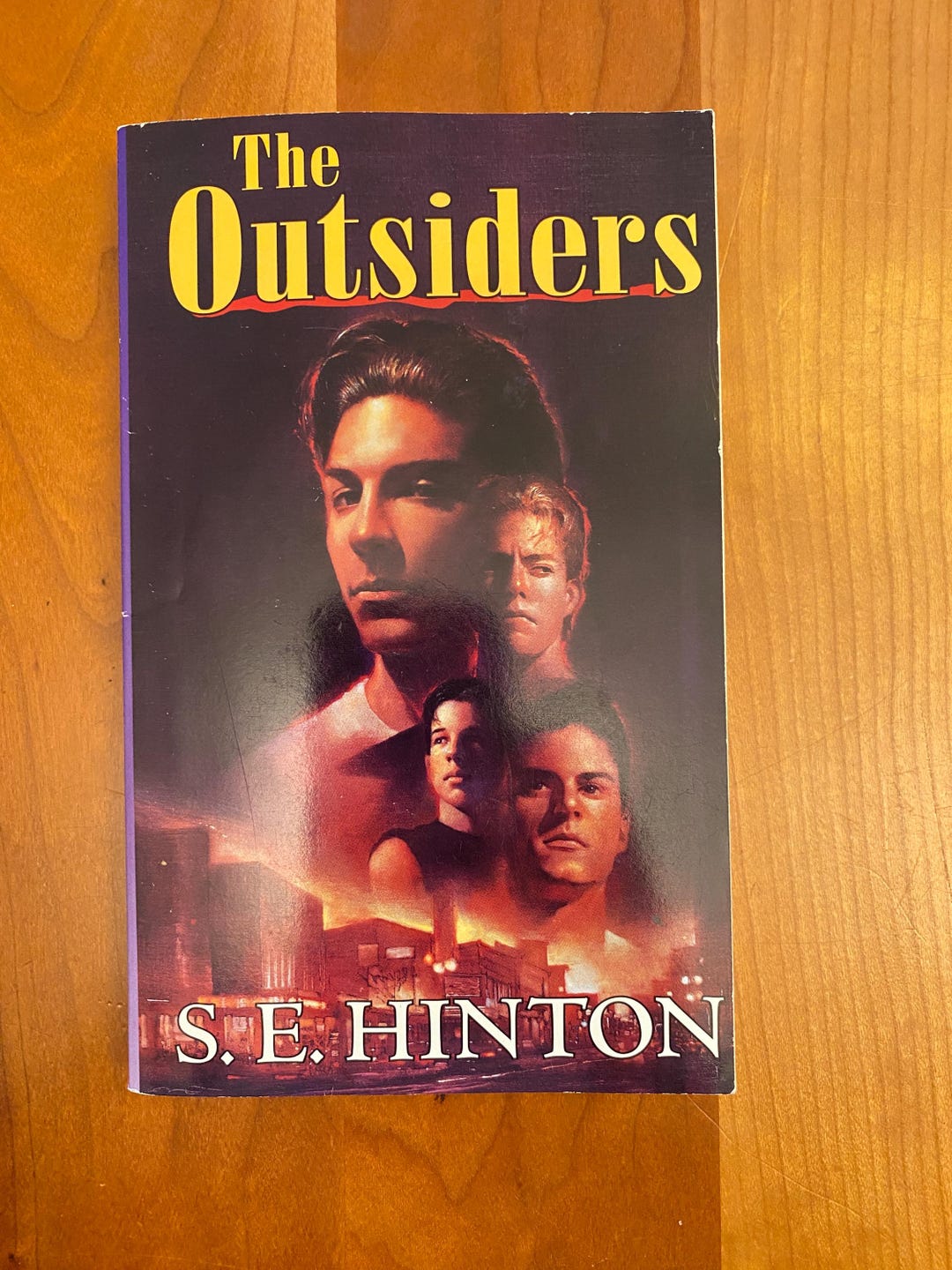 The Outsiders by S.E. Hinton Puffin 1997 - Etsy