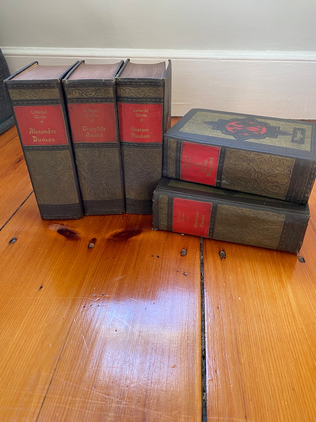 Antique Walter J. Black Collected Works Hardcover Books - Various ...