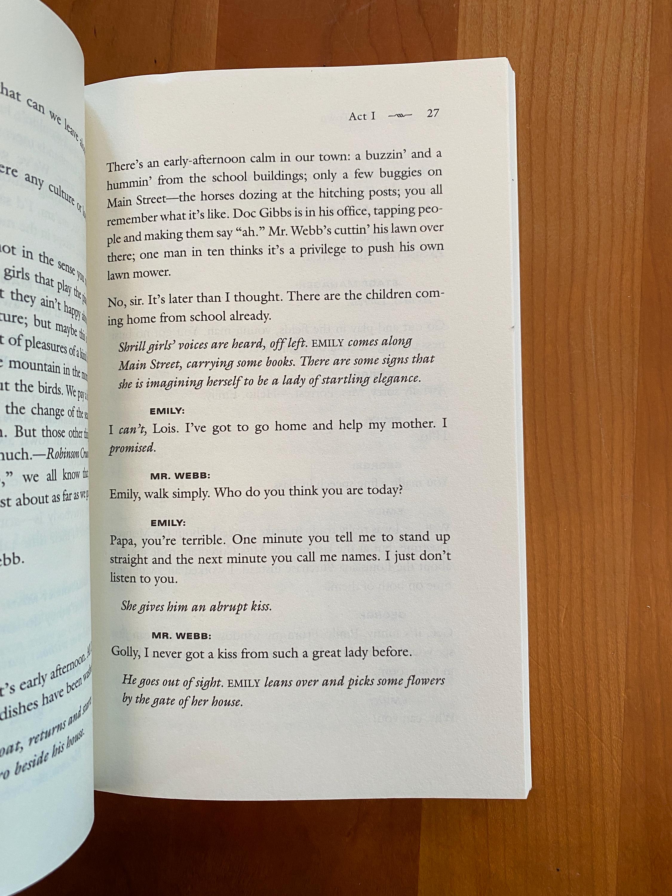 Our Town by Thornton Wilder - 1998 Harper Perennial - Etsy