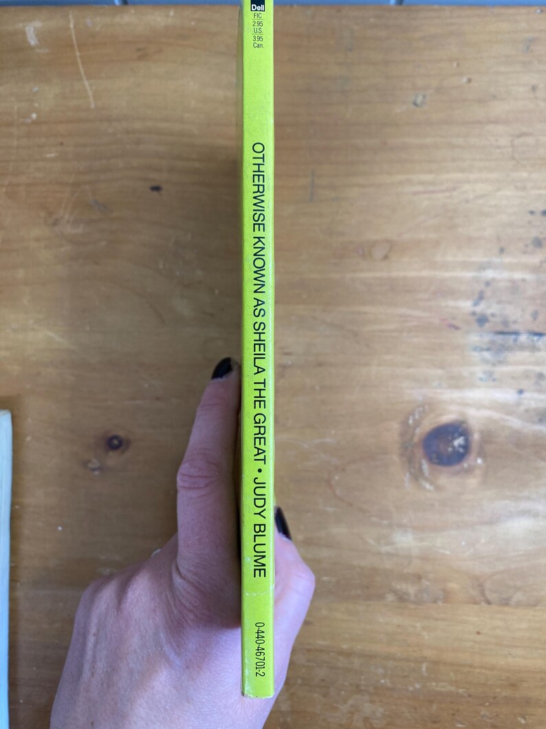 Otherwise Known as Sheila the Great by Judy Blume - Dell Yearling 1986 ...