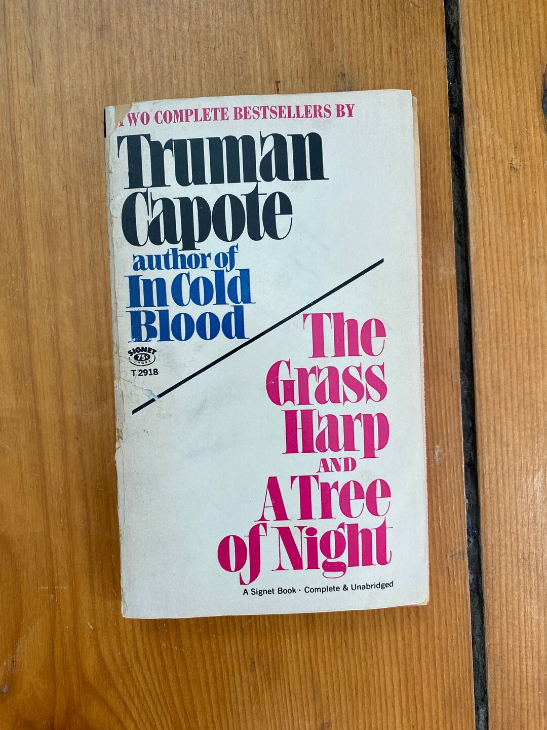 The Grass Harp and A Tree of Night by Truman Capote - 1951 Signet ...