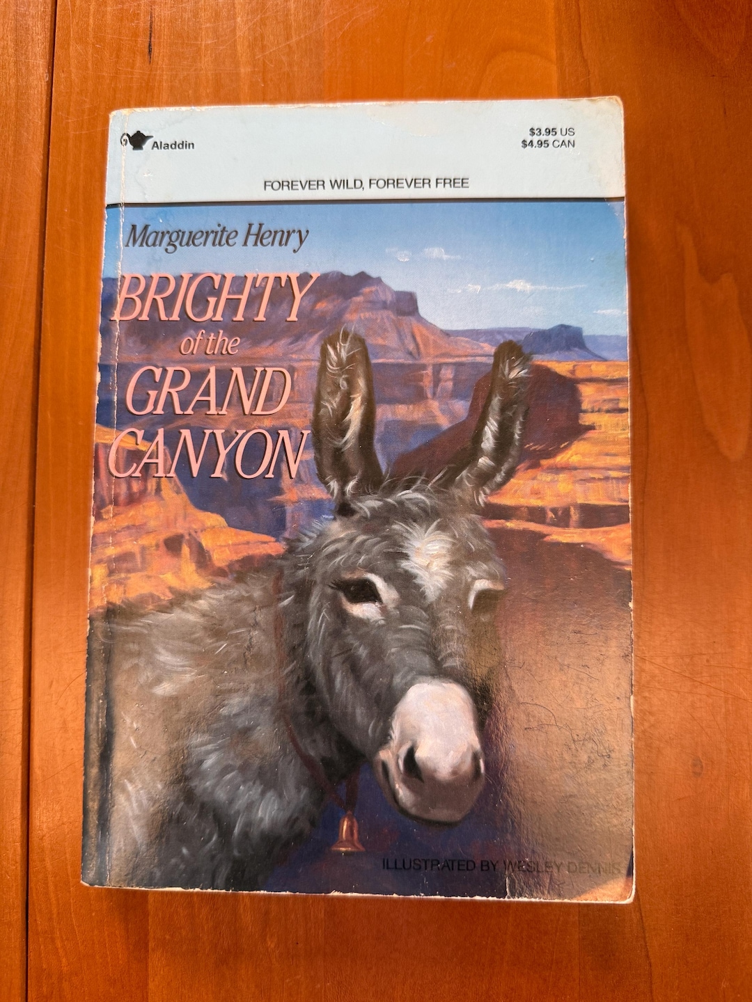 Brighty of the Grand Canyon by Marguerite Henry Illustrated by Wesley ...