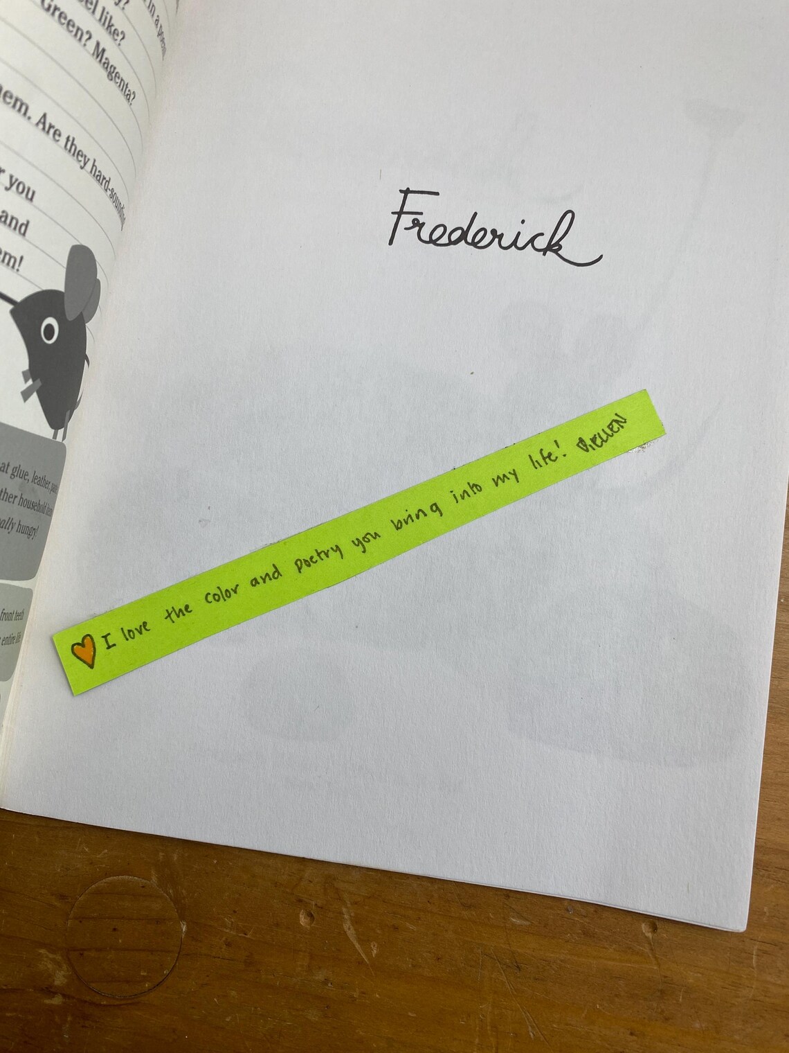 Frederick by Leo Lionni - 1987 Knopf/dragonfly - Etsy