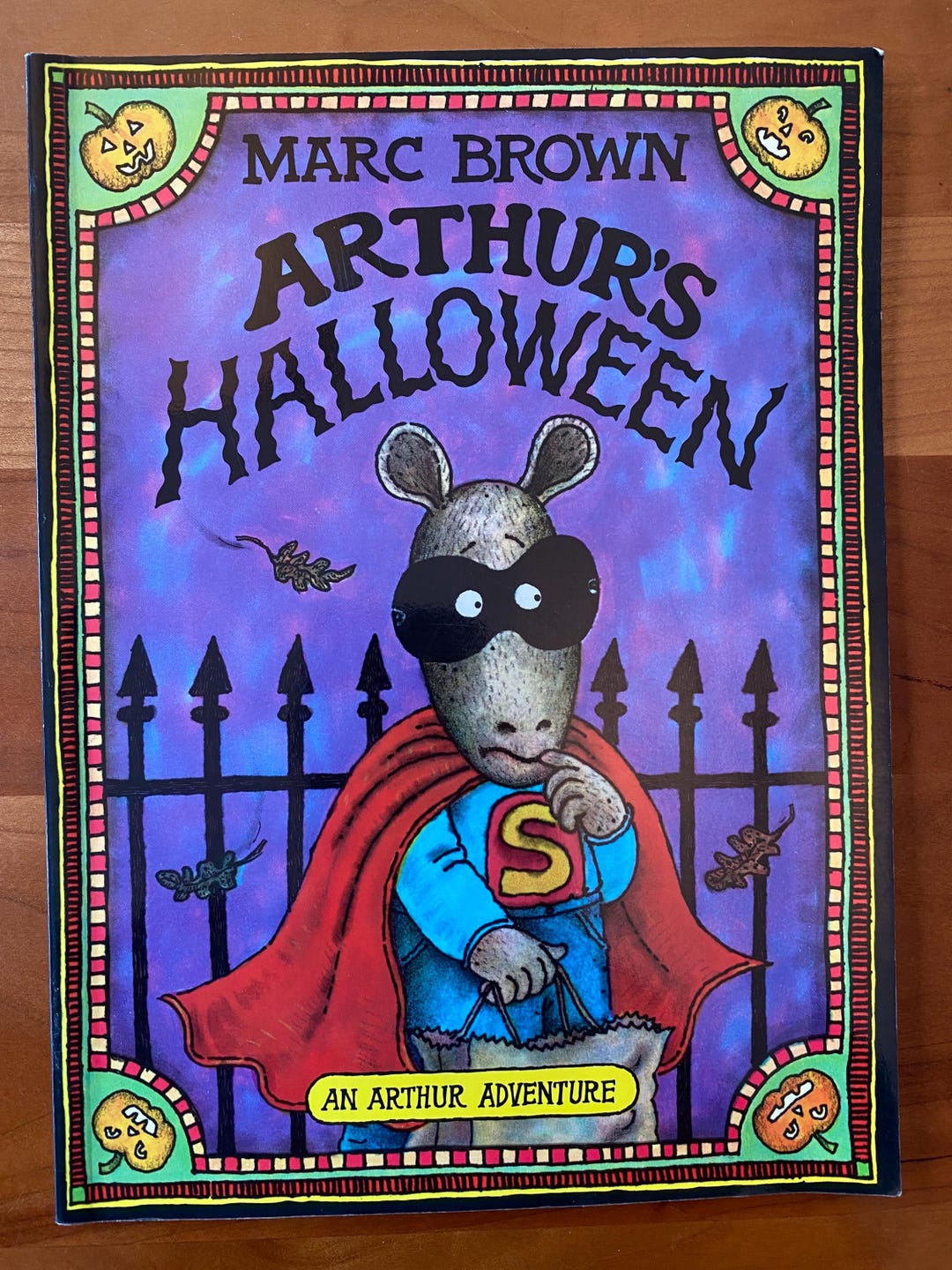 Arthur's Halloween by Marc Brown - Little, Brown 1982 - PBS Kids - Etsy