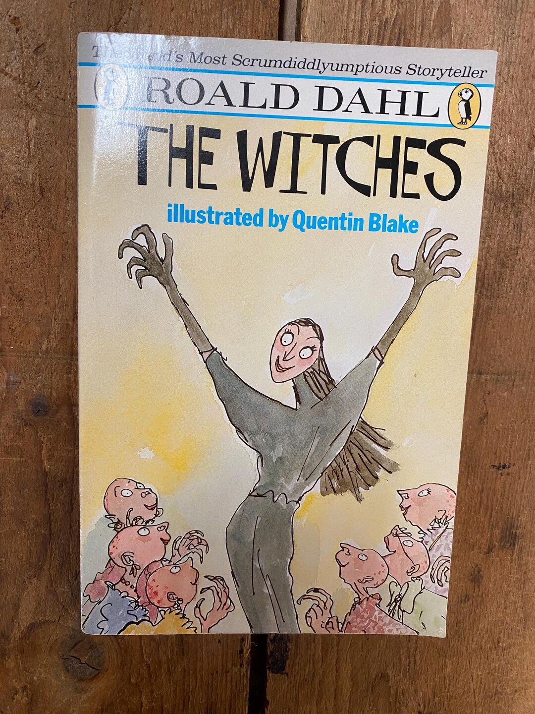 The Witches by Roald Dahl 1983 Puffin Paperback Quentin Blake ...