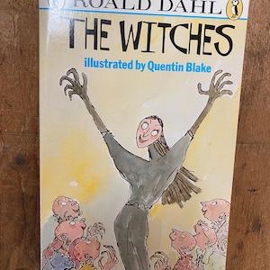 The Witches by Roald Dahl - 1983 Puffin Paperback - Quentin Blake ...