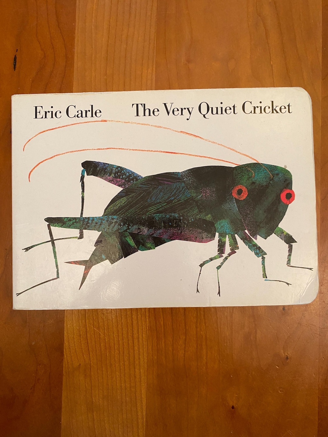 The Very Quiet Cricket Written and Illustrated by Eric Carle - Philomel ...