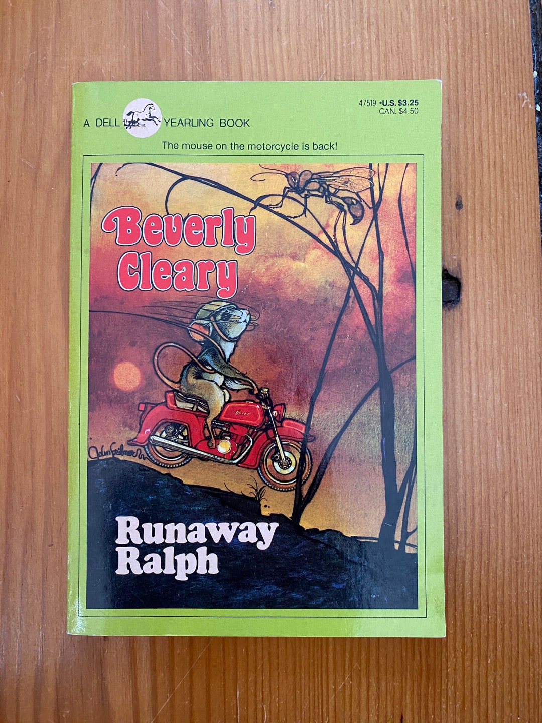 Runaway Ralph by Beverly Cleary - Dell Yearling 1981 - Etsy