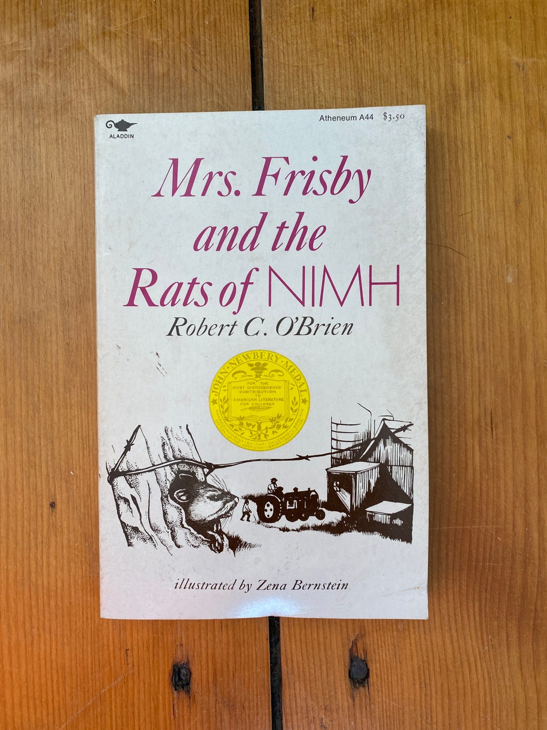 Mrs. Frisby and the Rats of NIMH by Robert C. O’brien - Athenaeum ...