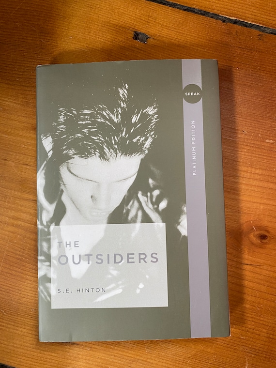 The Outsiders Book Cover Platinum Edition