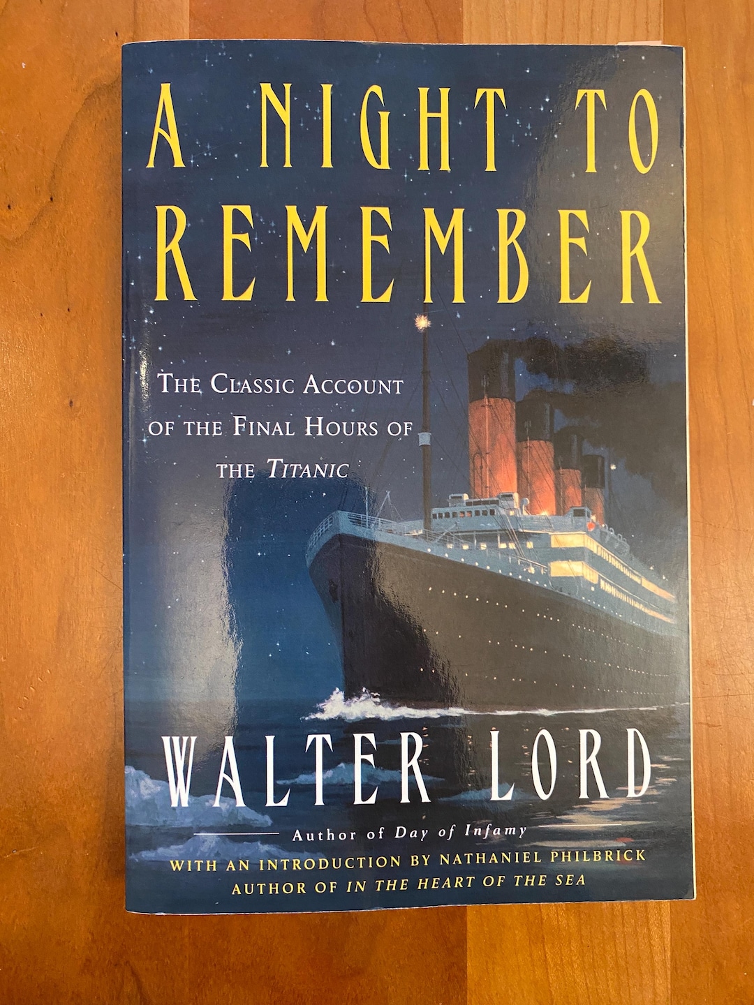 A Night to Remember by Walter Lord - St. Martin's Griffin 2005 - Etsy