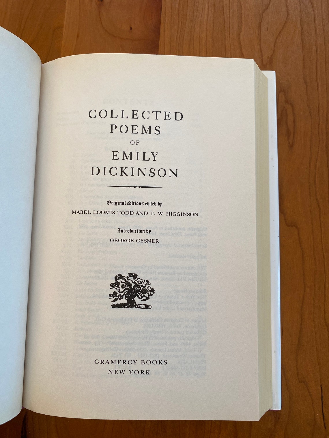 Collected Poems of Emily Dickinson - Gramercy Books 1982 - Etsy