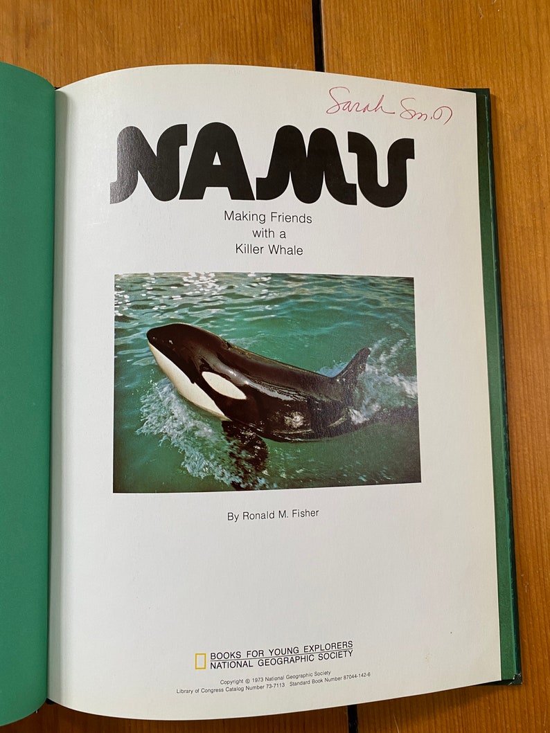 Namu Making Friends With a Killer Whale -books for Young Explorers ...