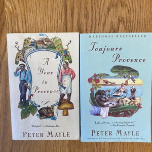 A Year in Provence and Toujours Provence Peter Mayle - 1991/1992 - Etsy