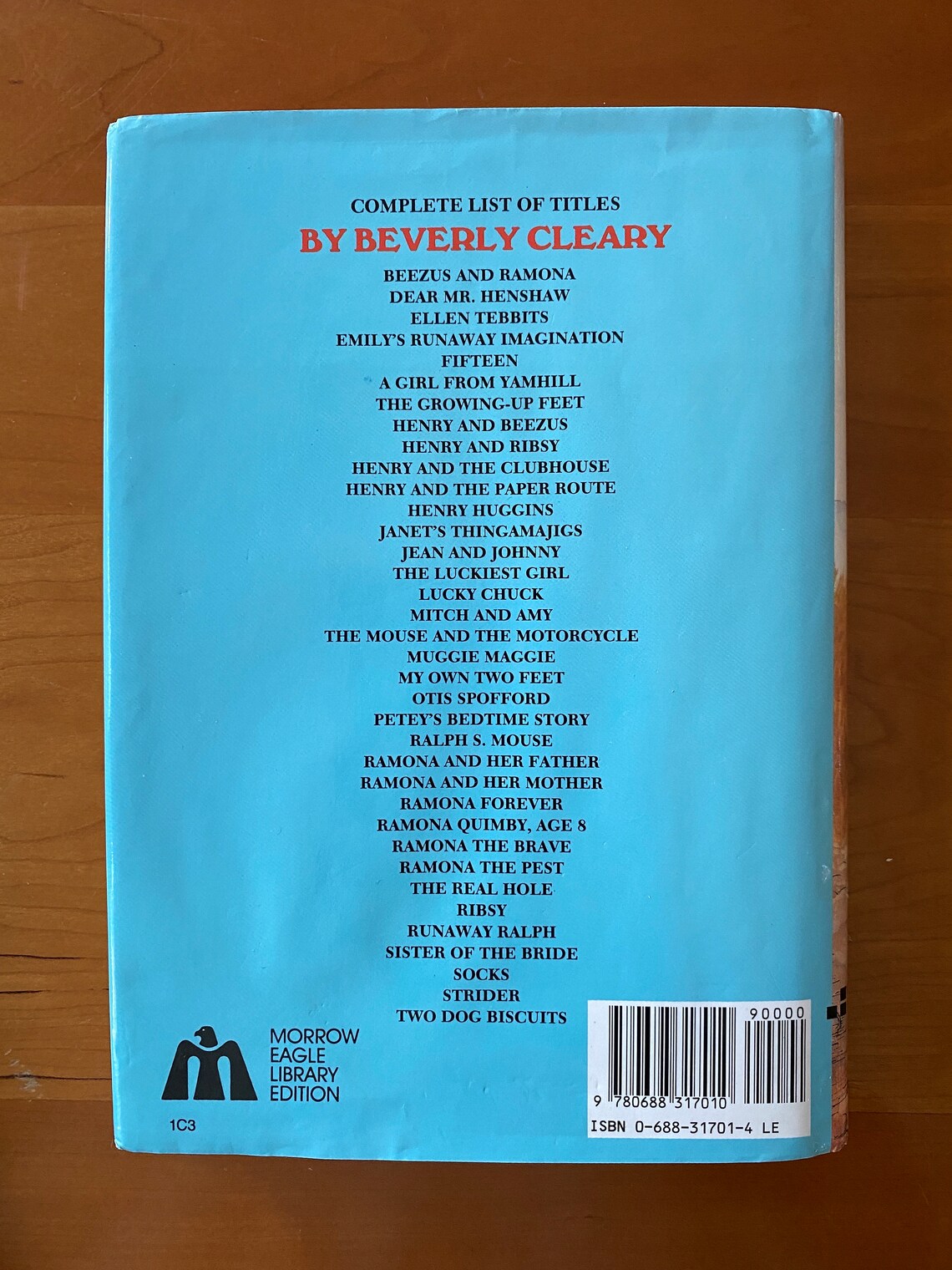 Runaway Ralph by Beverly Cleary - 1980s Morrow Hardcover - Ex-library ...